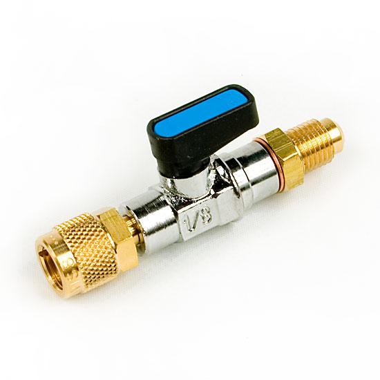 Refco CA-1/4 SAE Ball Valve for Refrigeration Hoses-B, Blue - Buy Online