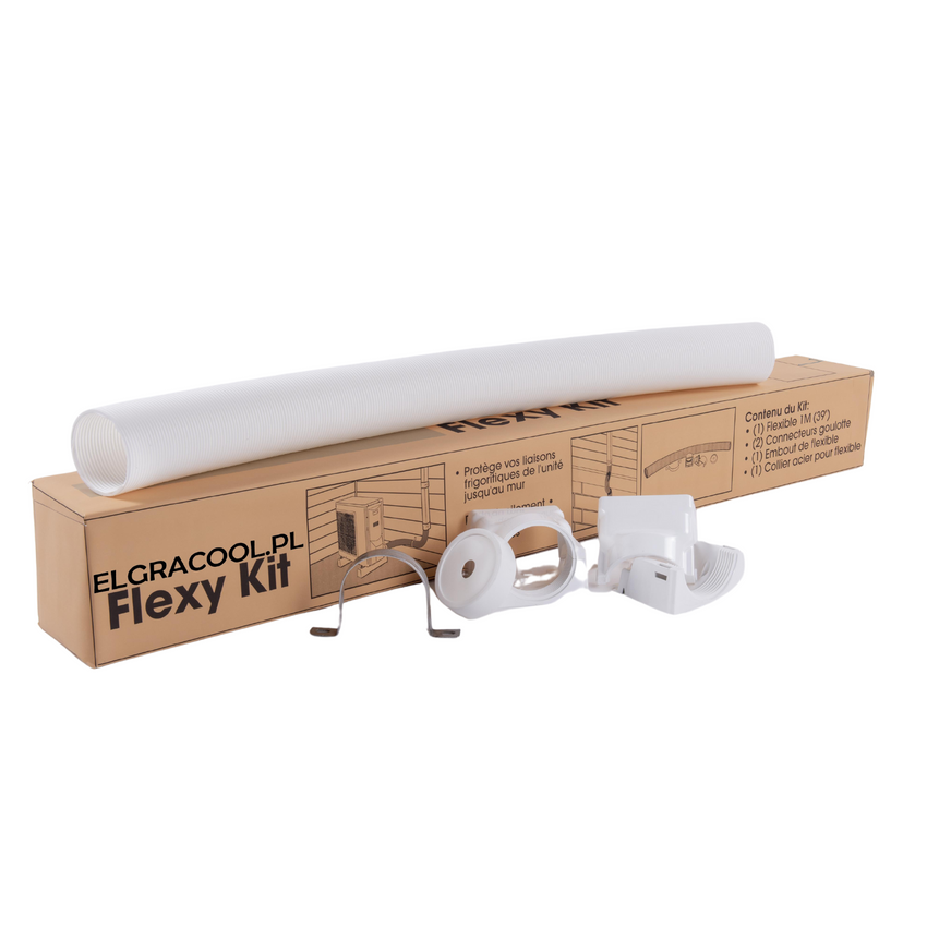 Flexible Duct Set: Flexy Kit 80mm OD.FLEX.80 - Buy Online
