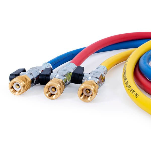 Charging hose set CA-CCL-60-1/2"-20UNF ( R410A/R32) with valve - Buy Online