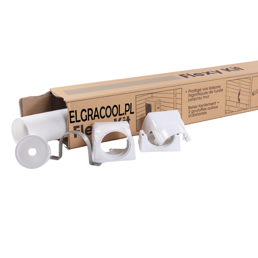 Flexible Duct Set: Flexy Kit 80mm OD.FLEX.80 - Buy Online