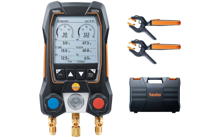 Elektronisches Manometer TESTO 550s SMART | online kaufen Elgracool